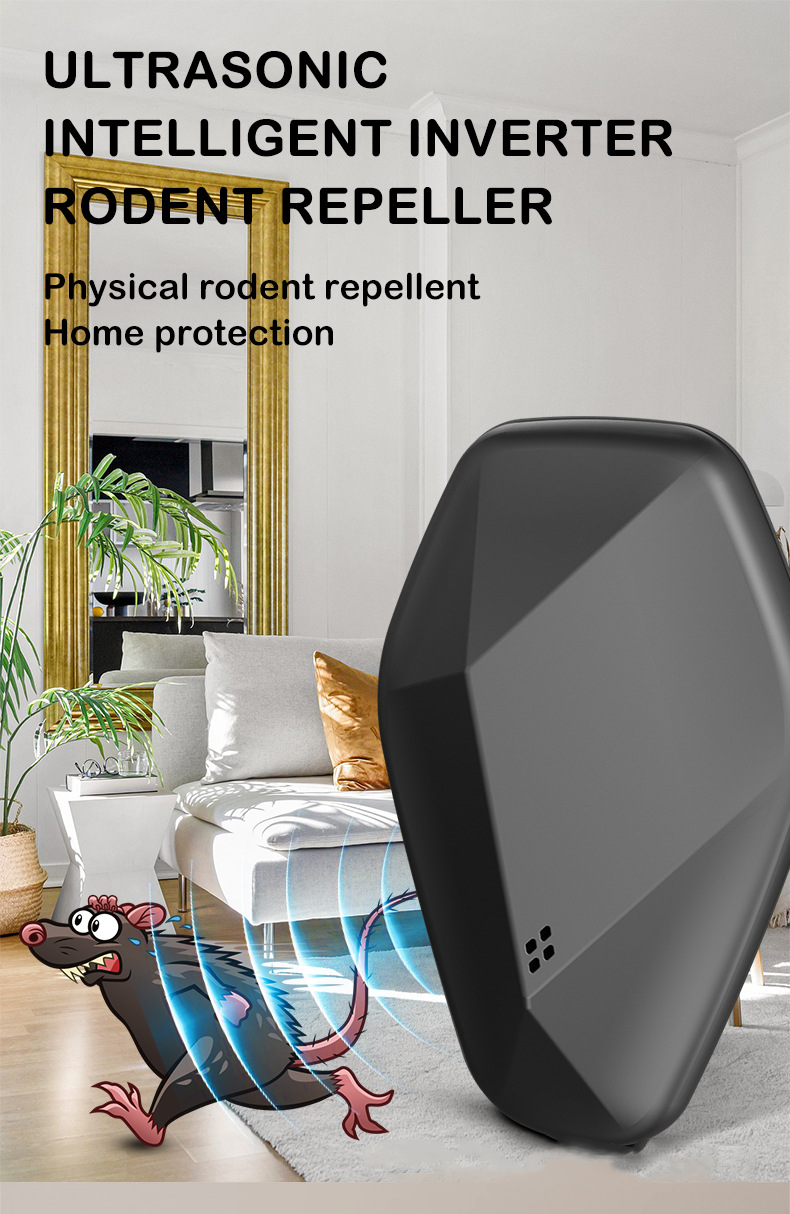 ultrasonic effective 3000 m³ Rat repellent ultrasonic rat repellent Rat ...