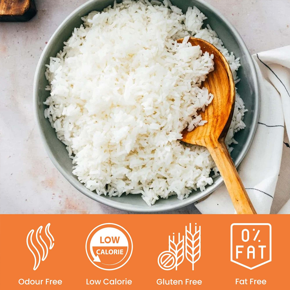 Halal konjac Dry Rice1kg Shirataki Rice Less Carb Zero Fat Low Calorie ...