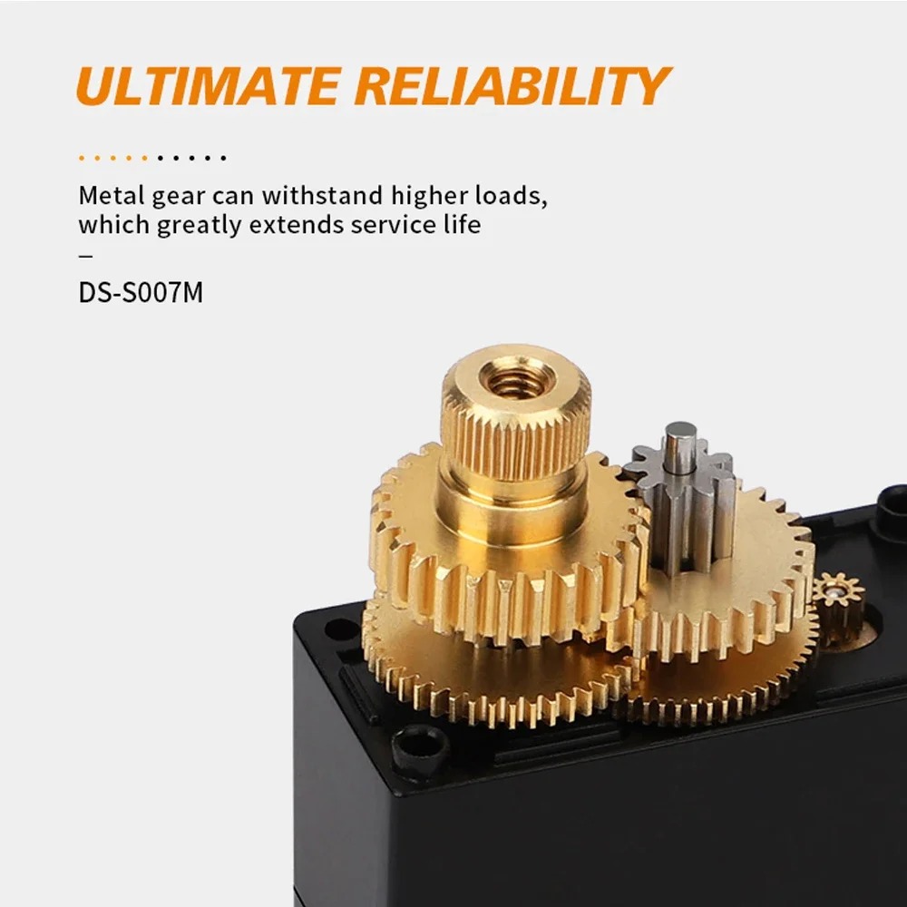 DSPOWER 17g 21g Mini Digital Servo Waterproof Motor For 1/18 1/16 1/14 Micro RC Car HYPER GO ...