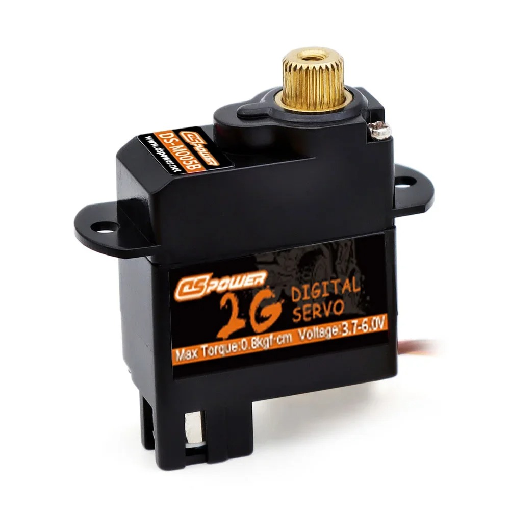 DSPOWER 2G 3.7G Micro Digital Servo Metal Gear Servo Coreless Motor For ...