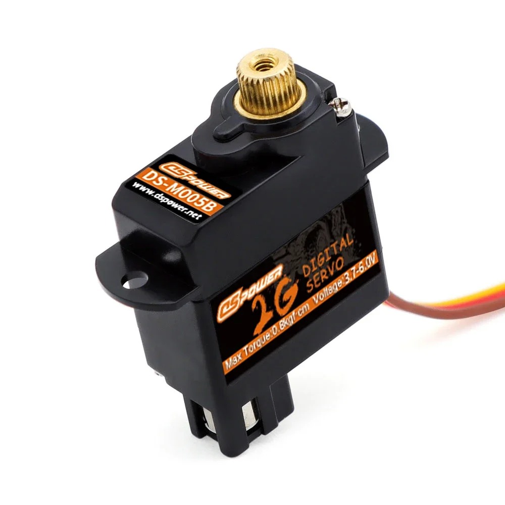 DSPOWER 2G 3.7G Micro Digital Servo Metal Gear Servo Coreless Motor For ...