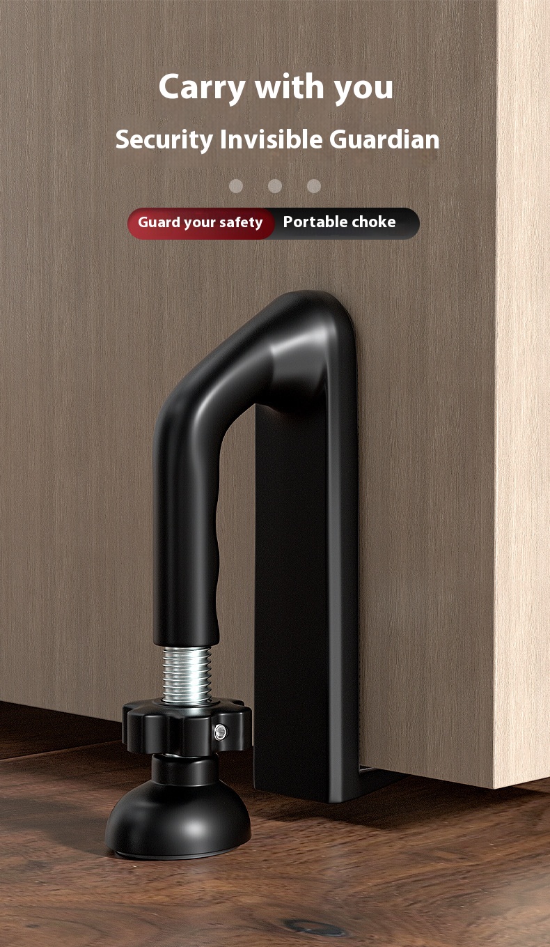 Adjustable Door Stopper Portable Hotel Door Stopper Safety Unique Anti ...