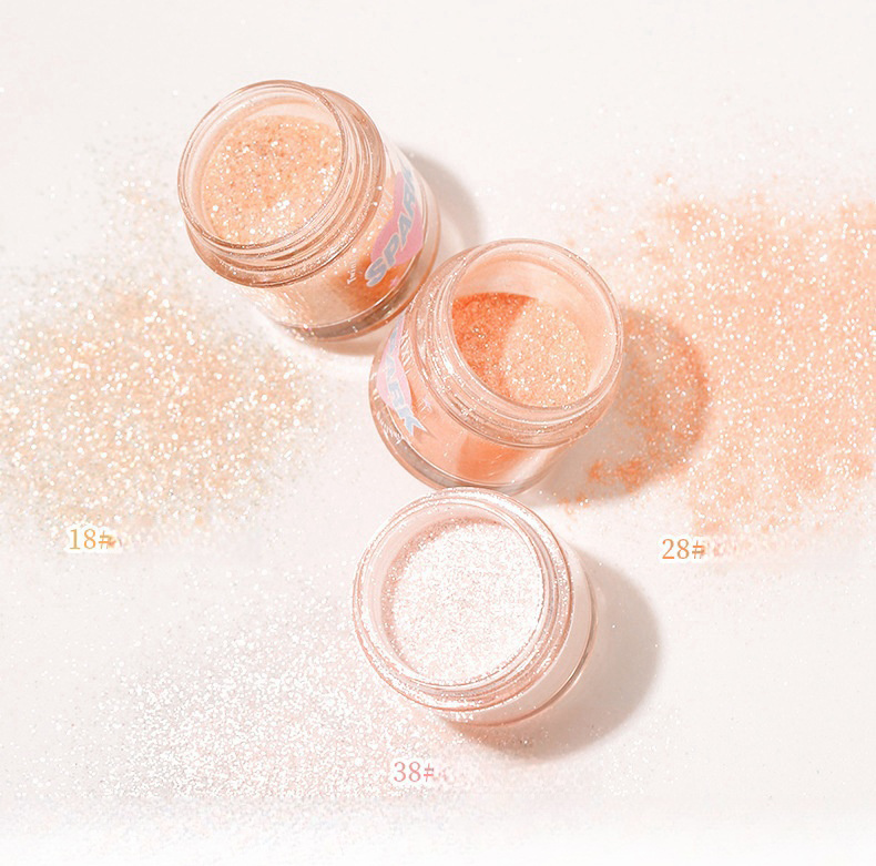 Ultra-Shiny Highlighting Eyeshadow Powder, Glittering Pearl Powder ...