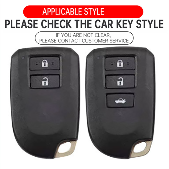 Zinc alloy key Cover Toyota Vios 2014-2022 Vios 2022 Vios nsp151 Car ...