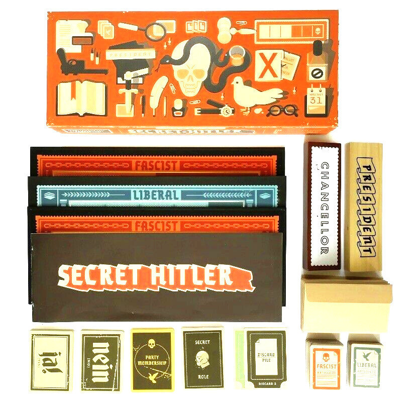 Secret Hitler Board Game Card Game | Party Puzzle Strategy Card Game ...
