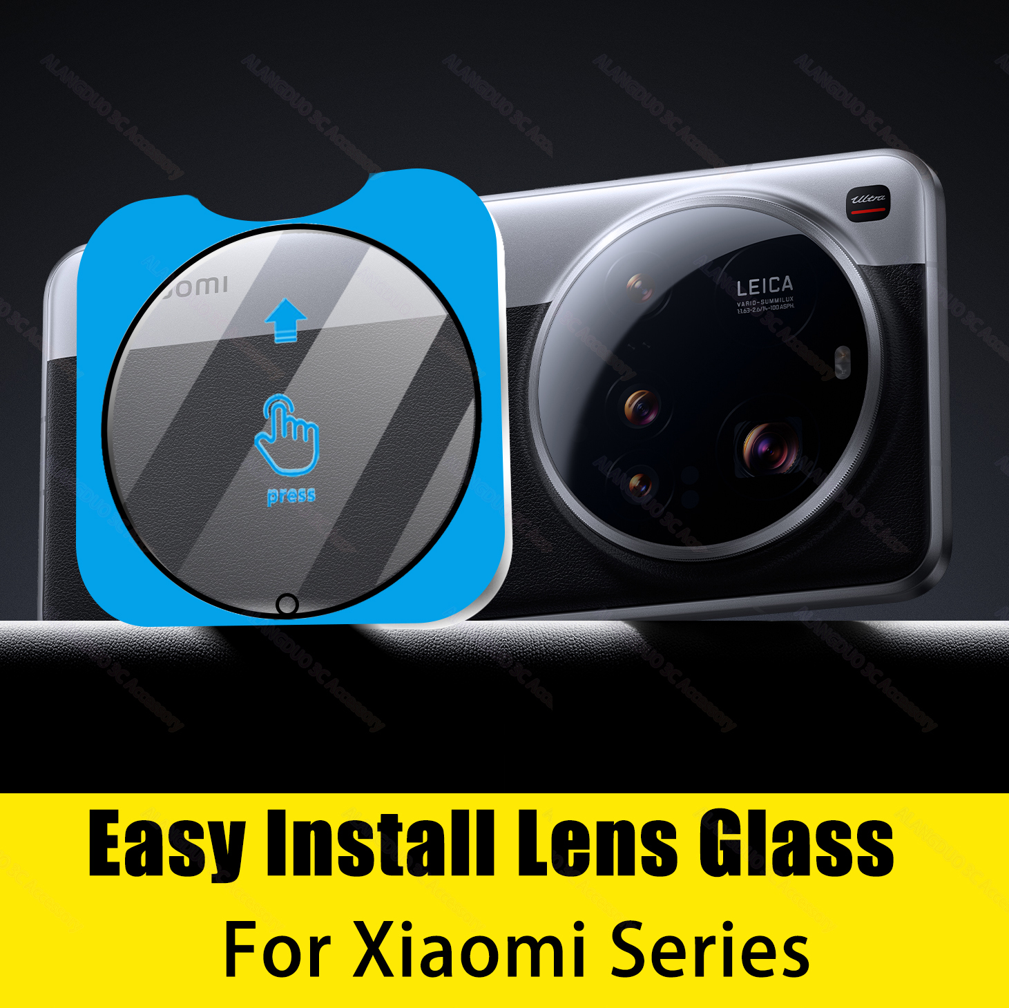 Easy Install Camera Tempered Glass For Xiaomi 15 14 13 Ultra Redmi Note ...