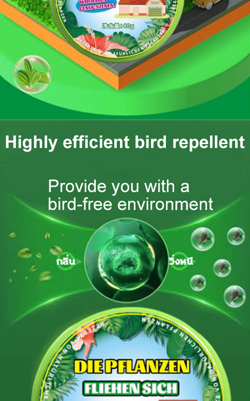 【No birds within 500 meters】 Bird repellent 2 pcs Bird repellent ...