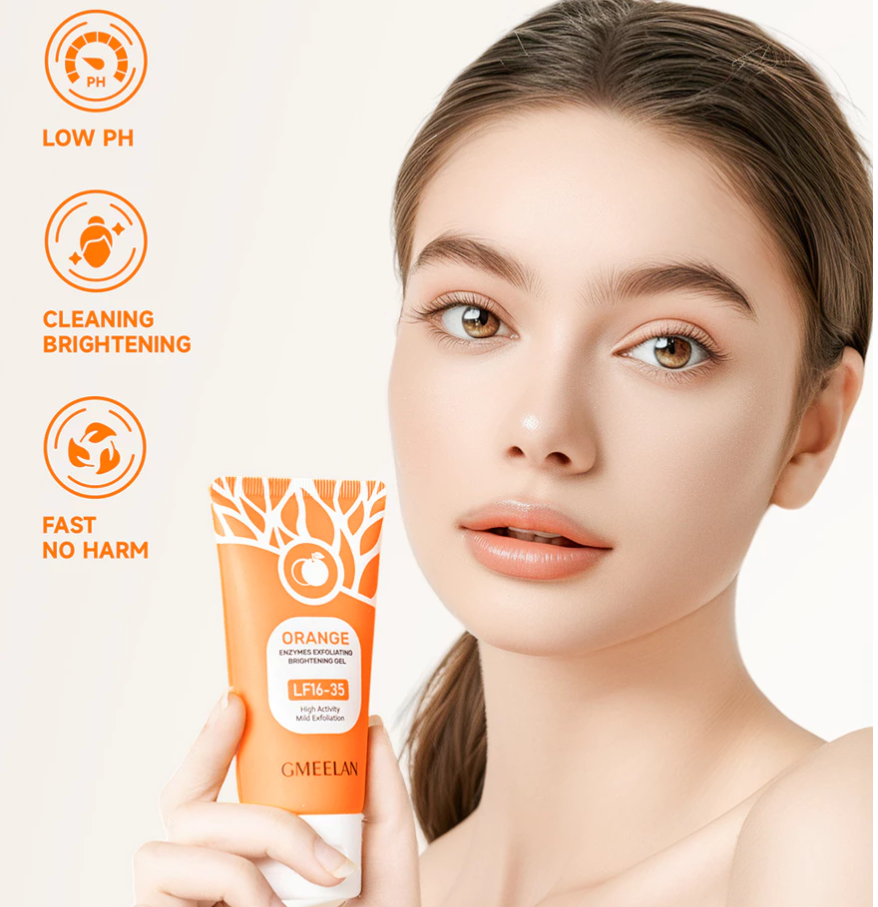 GMEELAN Orange Exfoliate Brightening Gel 50g Sakura Gluta Brightening ...