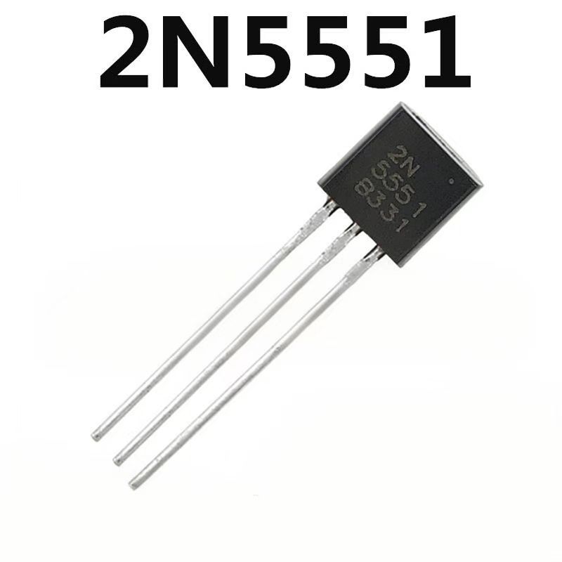 200PCS 2N5551 & 2N5401 Bipolar Transistors TO-92 (100pcs Each) | Shopee ...