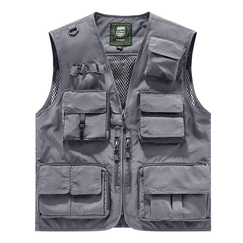 M-7xl Casual Outdoor Multifunctional Tooling Plus Size Vest Multi ...