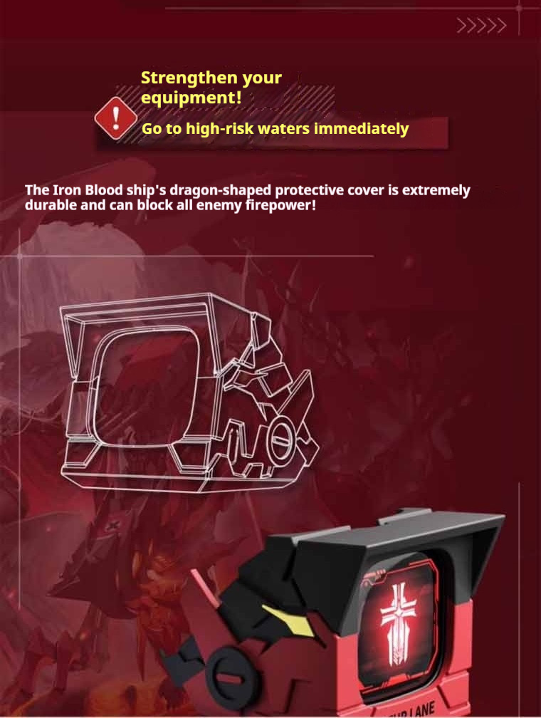 Bilibiligoods CUBE FACE Azur Lane Iron Blood LCD Touchscreen True ...
