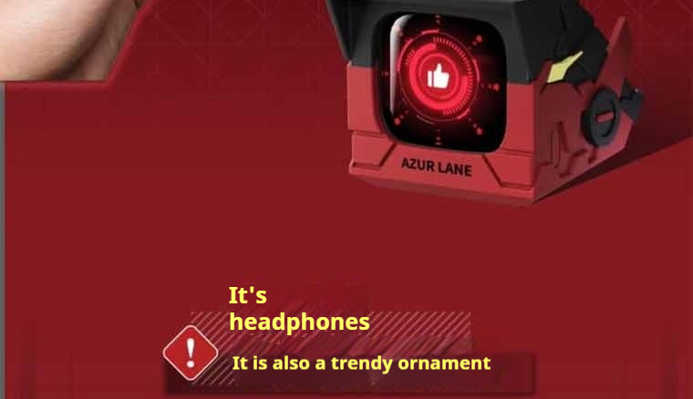 Bilibiligoods CUBE FACE Azur Lane Iron Blood LCD Touchscreen True ...