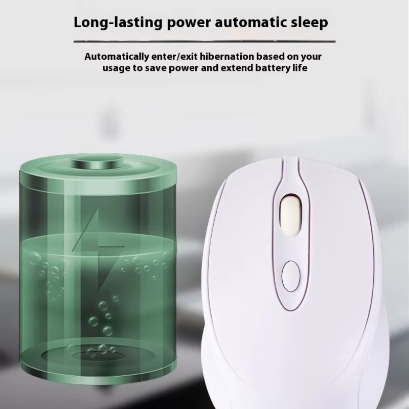 Rechargeable Bluetooth Mouse Laptop PC Tablet Gaming Working Mouse 2.4G ...