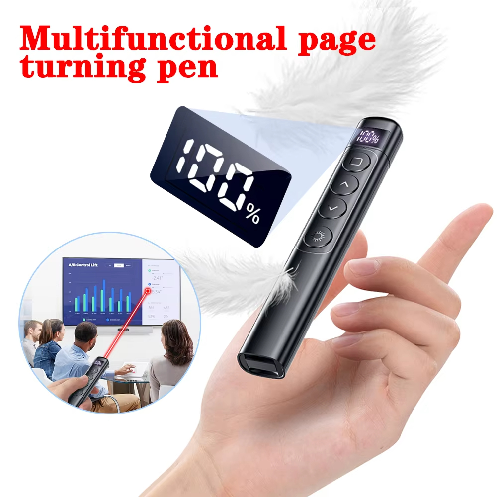 Digital Display Powerpoint Pen 2.4GHz Wireless Multimedia Remote ...