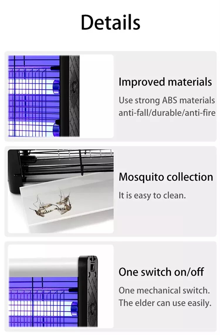[WP]20W/30W/50W/100W Electric Mosquito Killer Lamp Electric Pest Killer ...
