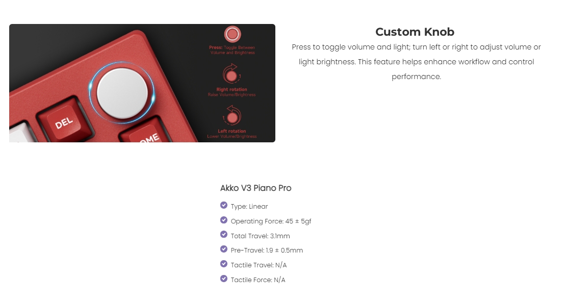 Akko Chicago 5075B Plus Wireless RGB Mechanical Keyboard wiht hot ...