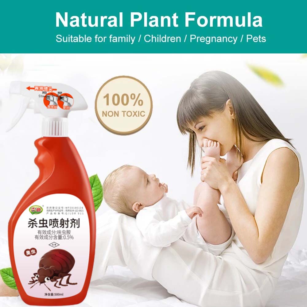 【Ready Stocks】Bed Bug Spray Killer Mite Removal Spray Bed Bug Killer ...