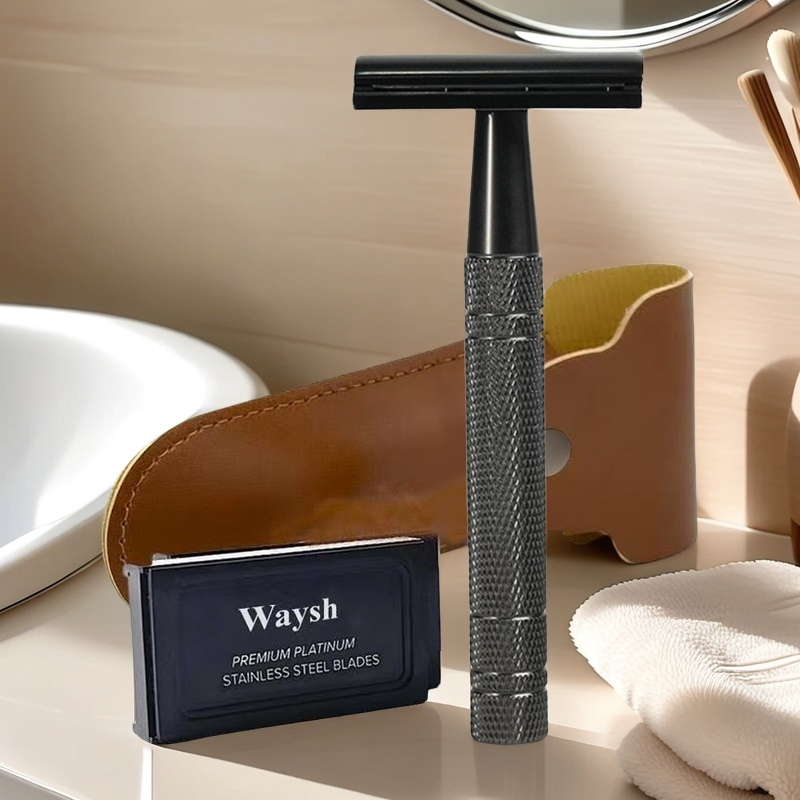 Shaving Kit for Men ,Double Edge Safety Razor for Men & Women, Safety ...