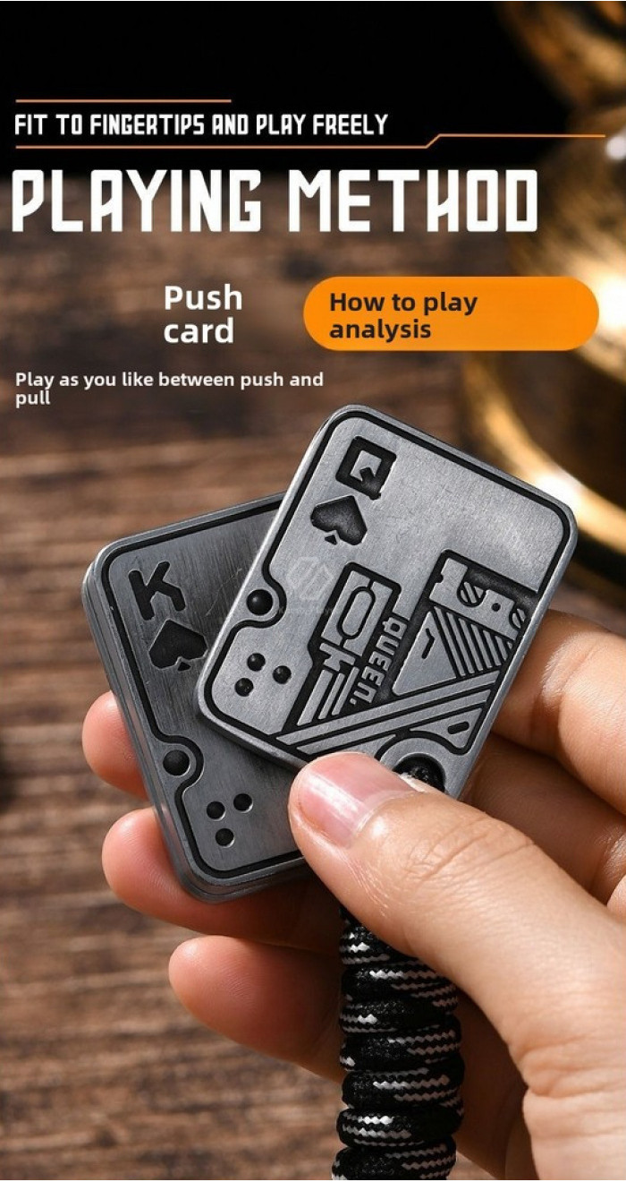Local Ready Stock 【Kaeroi】"2099" AKQ Skull Poker Fidget Slider Toys ...