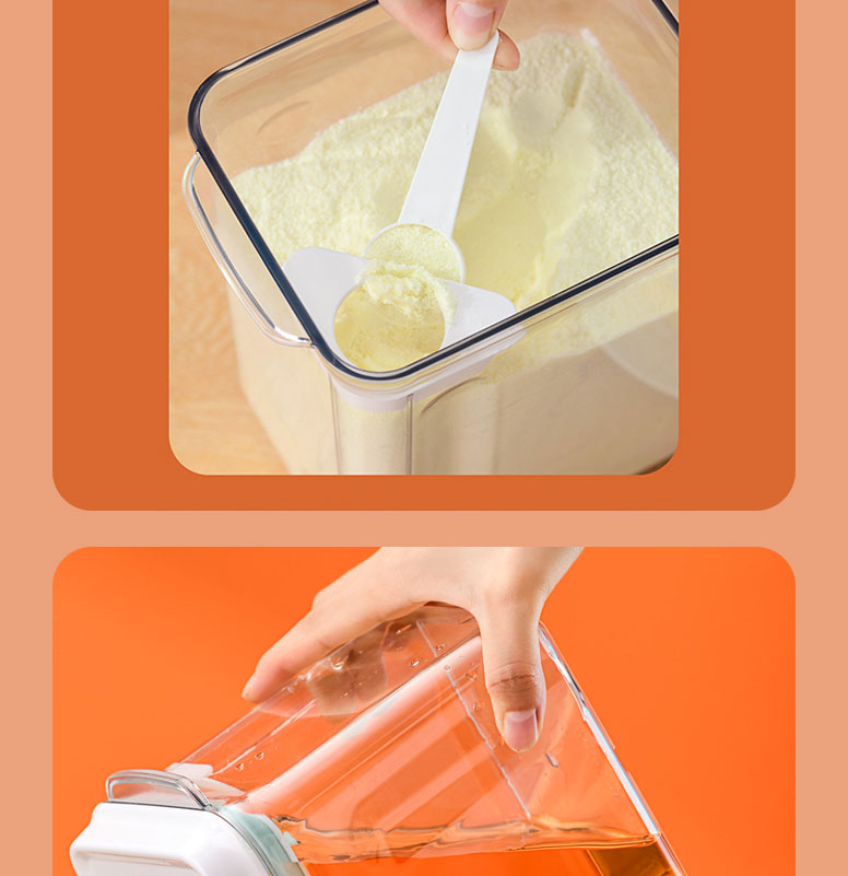 Airtight Baby Milk Powder Storage Container - Moisture & Insect Proof ...