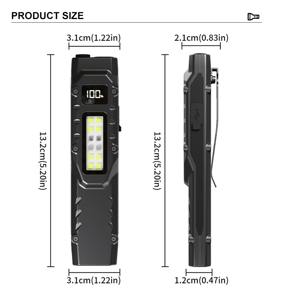 Asafee V007 Outdoor Portable Super Bright LED Flashlight Camping Mini ...