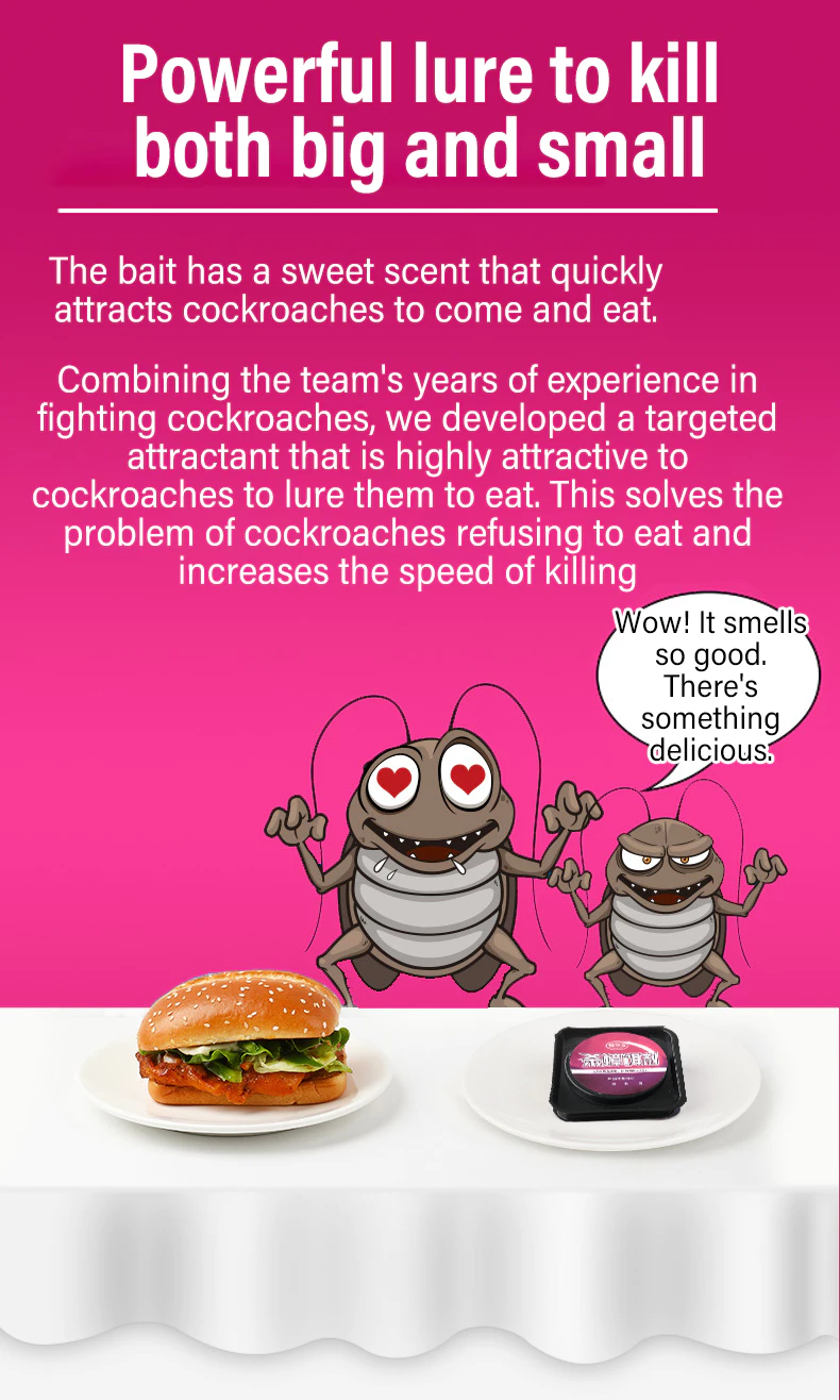 No cockroaches within 1000 meters Cockroaches trap cockroach killer ...