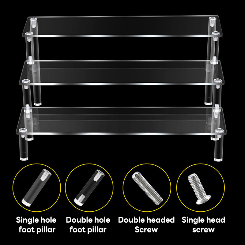 Acrylic Storage Rack Display Shelf Acrylic Display Stand Acrylic ...