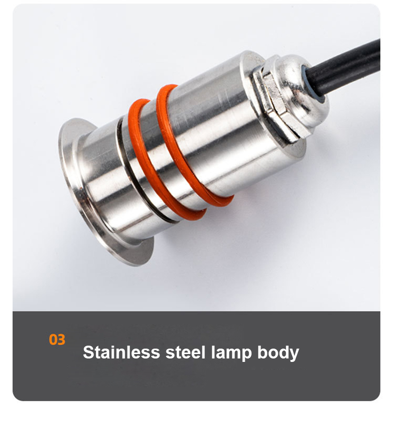 DC12V 24V Mini LED IP68 Waterproof Stainless Steel Pool Underwater ...