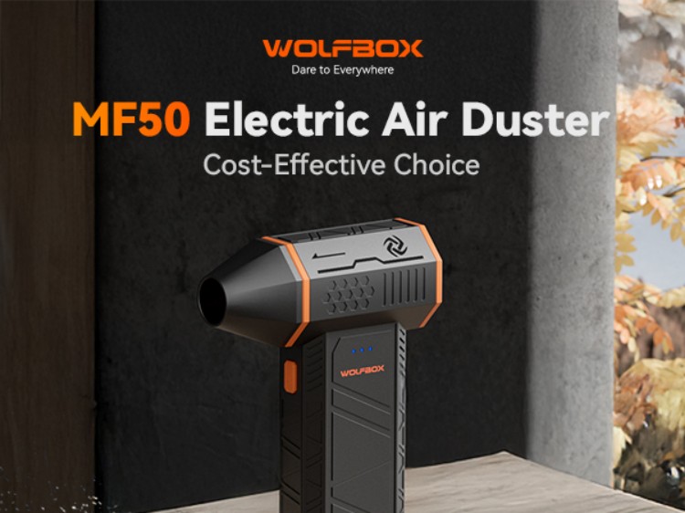 WOLFBOX MF50 Electric air Duster 110000RPM Brushless 3 Speed Turbo Fan Jet Fan | Shopee Malaysia