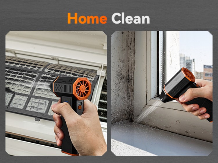 WOLFBOX MF50 Electric air Duster 110000RPM Brushless 3 Speed Turbo Fan Jet Fan | Shopee Malaysia