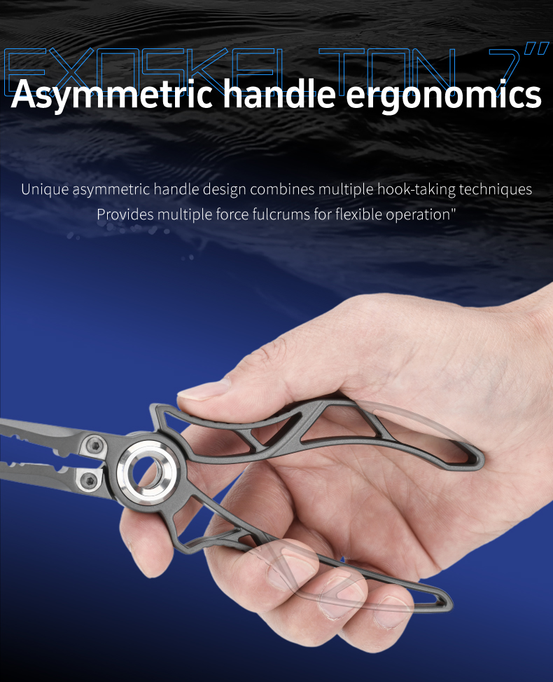 Gomexus Exoskelton Stainless Steel Fishing Plier Clip Fish control ...