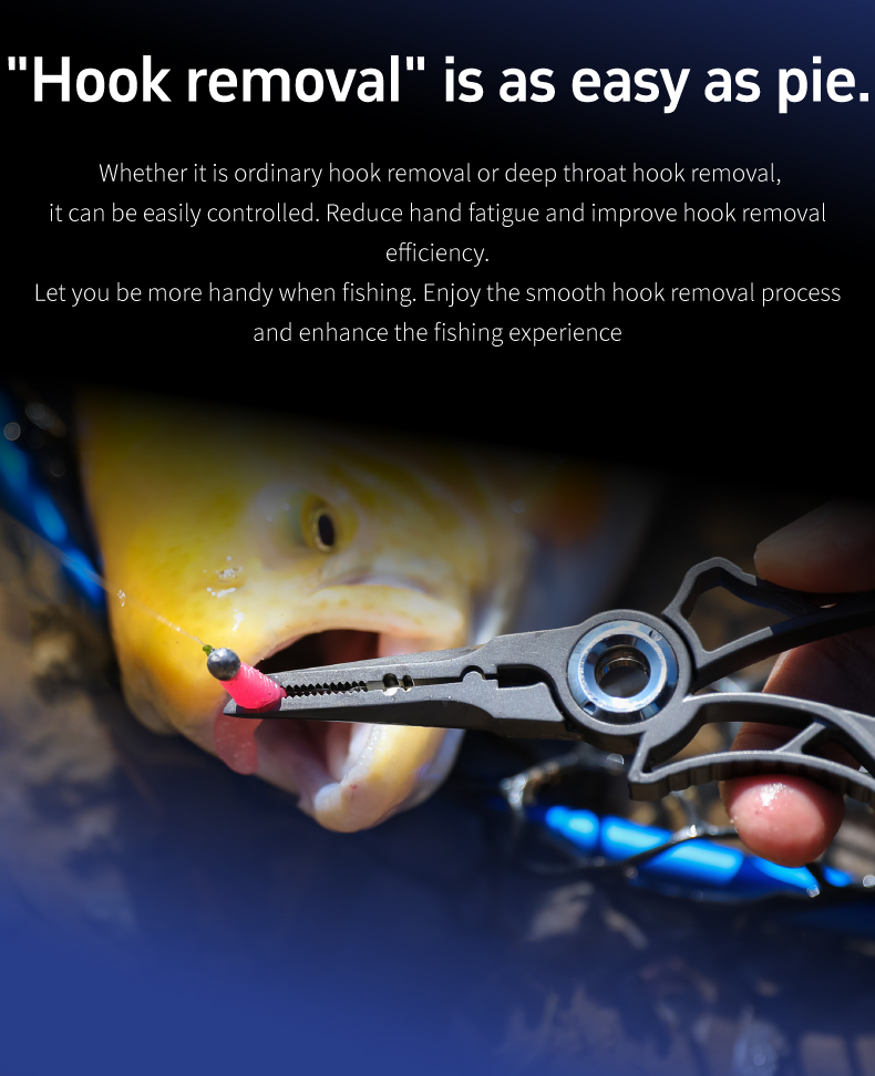 Gomexus Exoskelton Stainless Steel Fishing Plier Clip Fish control ...