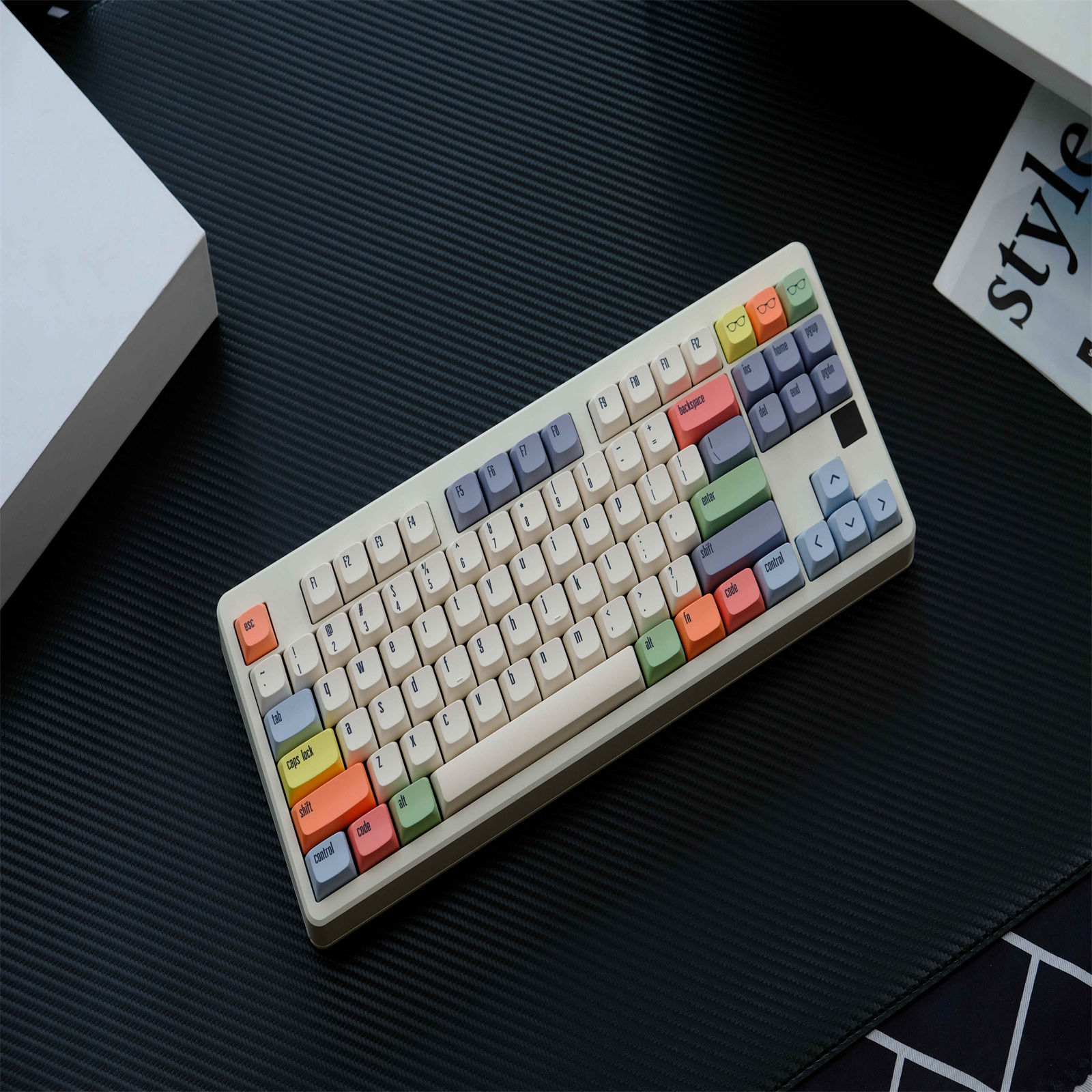 GMK Canvas Keycaps Set 126 Key PBT Keyboard Cap XDA Profile game KeyCap ...