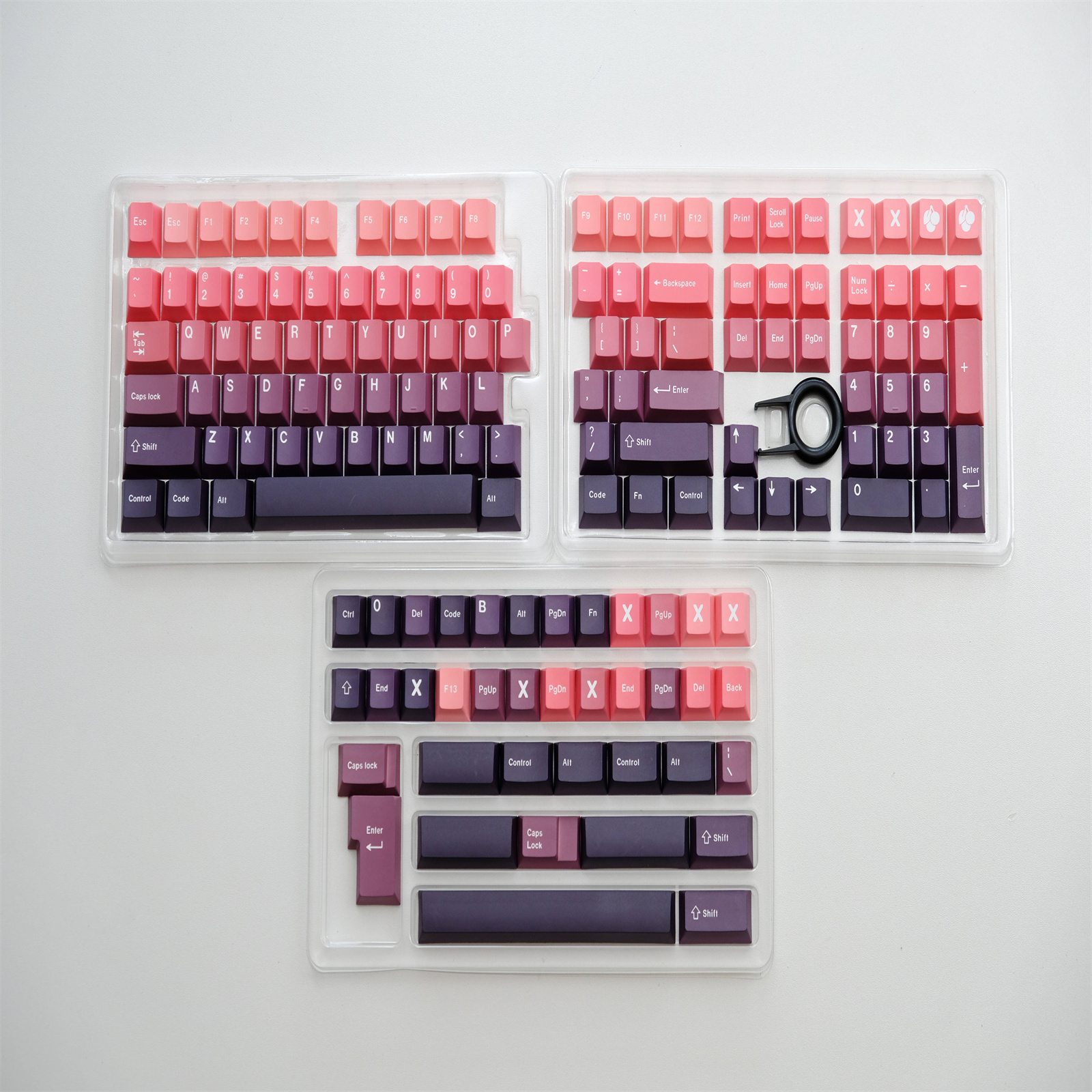GMK Red Beans Keycap Set 147 Key PBT Keyboard Cap Cherry Profile game ...