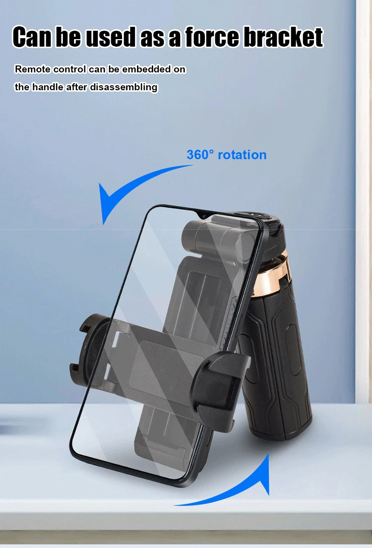 phone tripod Mini Selfie Stick Tripod Portable Grip Phone Tripod with ...