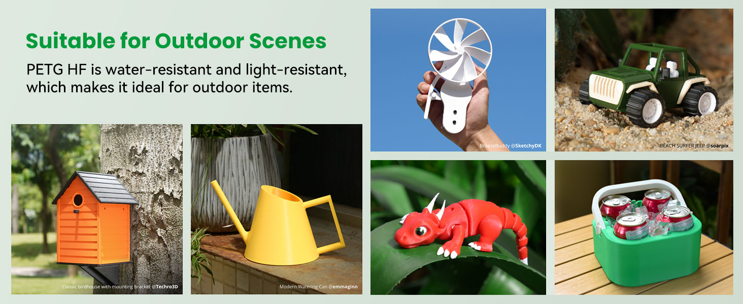 【🎁Filament + Free Gift】3D Printer Filament Bamboo Lab PETG HF Filament ...