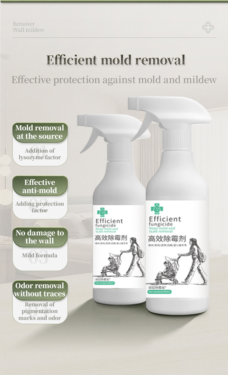 Wall Mold Remover Spray Mildew Removal anti mold spray fungus removal ...