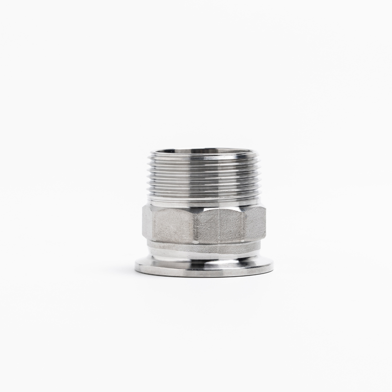 DN15 - DN50 BSPT Male SS316 Stainless Steel Hex Sanitary Ferrule ...