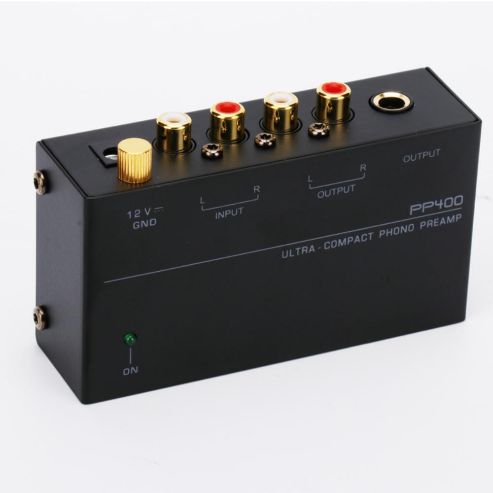 PP400 Ultra Compact Phonograph Preamplifier Preamplifier Home Mini ...