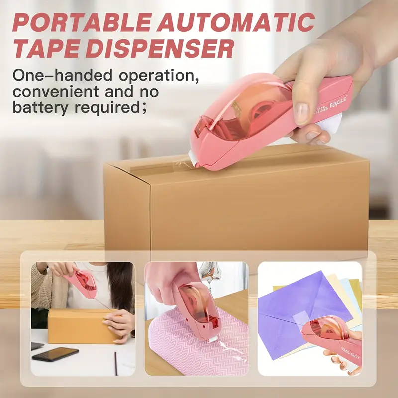 Automatic Tape Dispenser, Handheld Packaging Tape Dispenser,Automatic ...