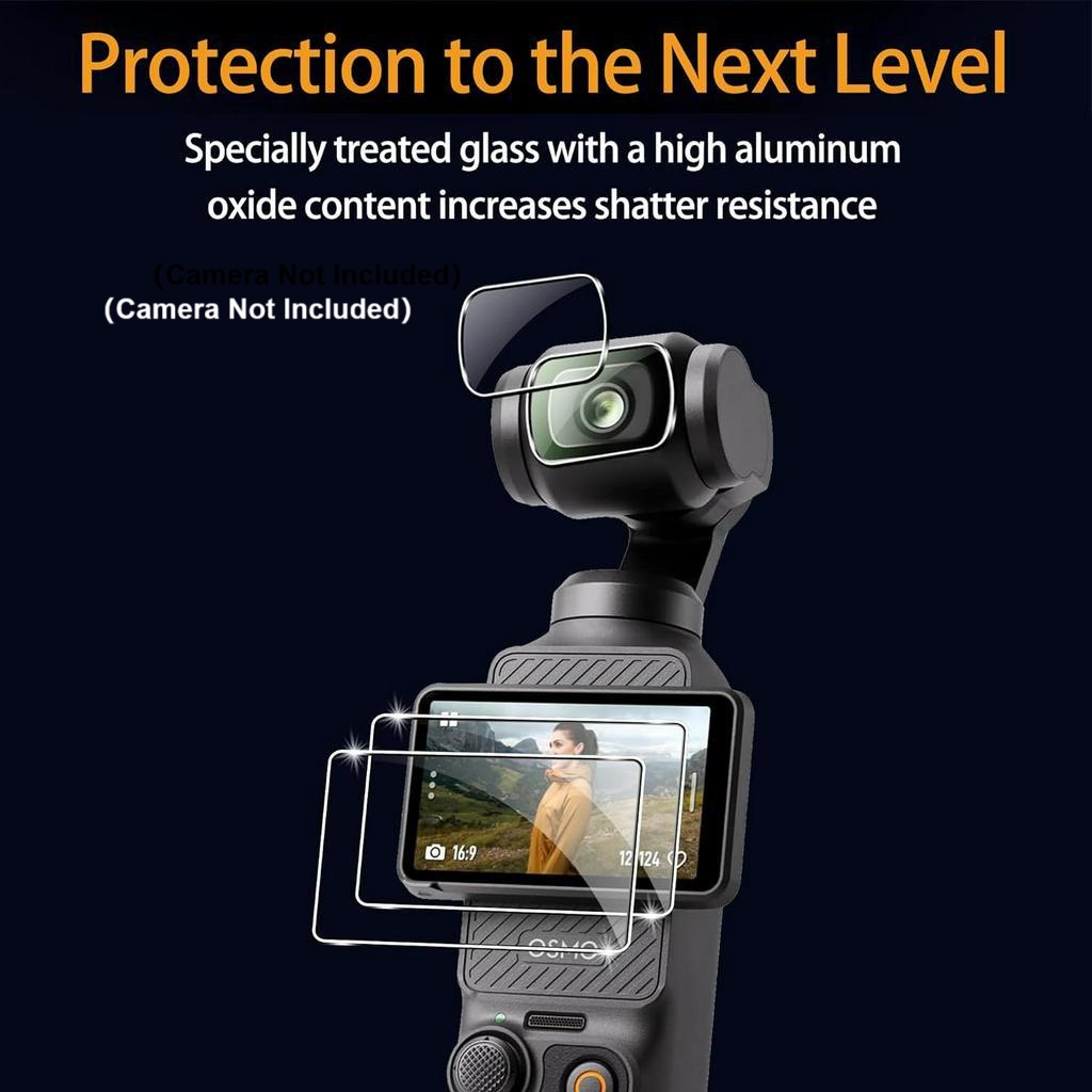 Screen Protector for DJI Osmo Pocket 3 Creator Combo,9H Hardness HD ...