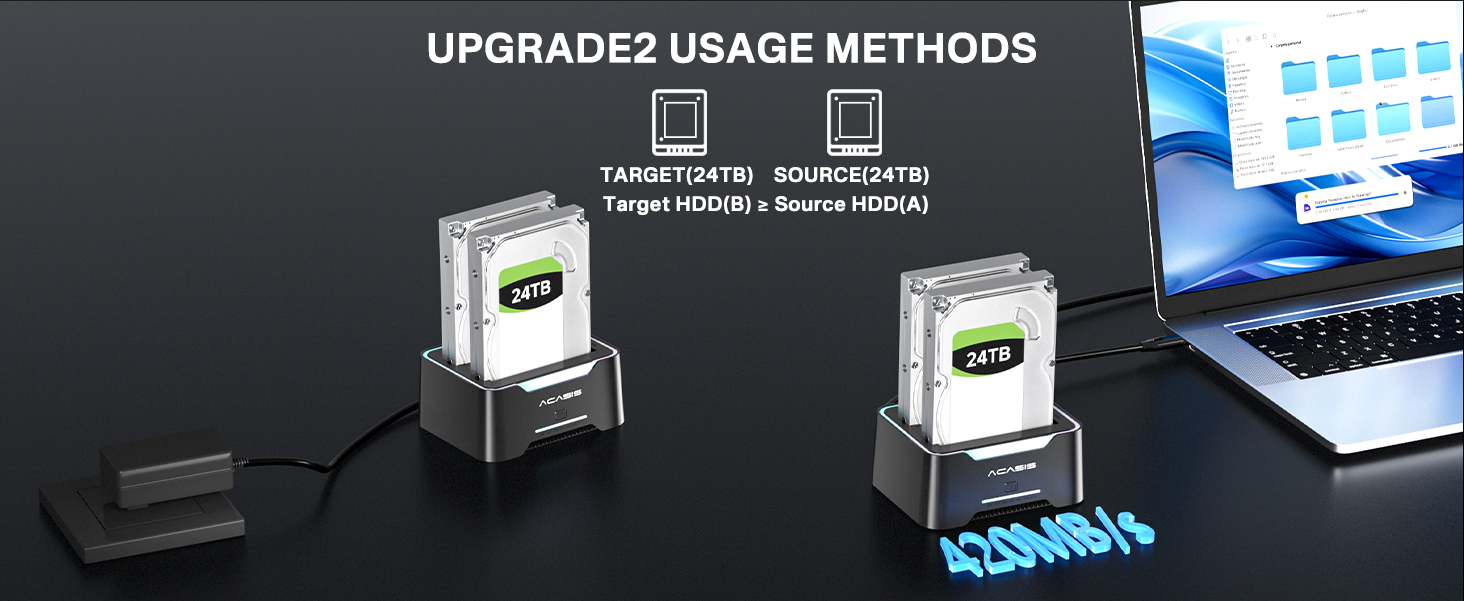 ACASIS hard disk base 2.5/3.5-inch laptop desktop SATA serial port SSD ...