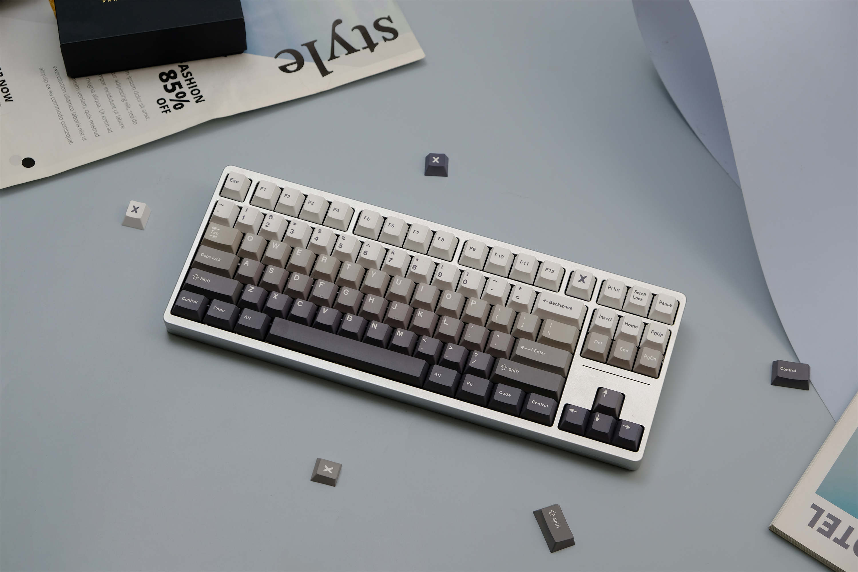 GMK Dust Keycaps Set 147 Keys PBT Keyboard Cap Cherry Profile game ...