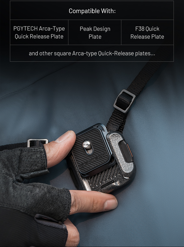 PGYTECH Shoulder Strap Quick Release Clamp | Shopee Malaysia