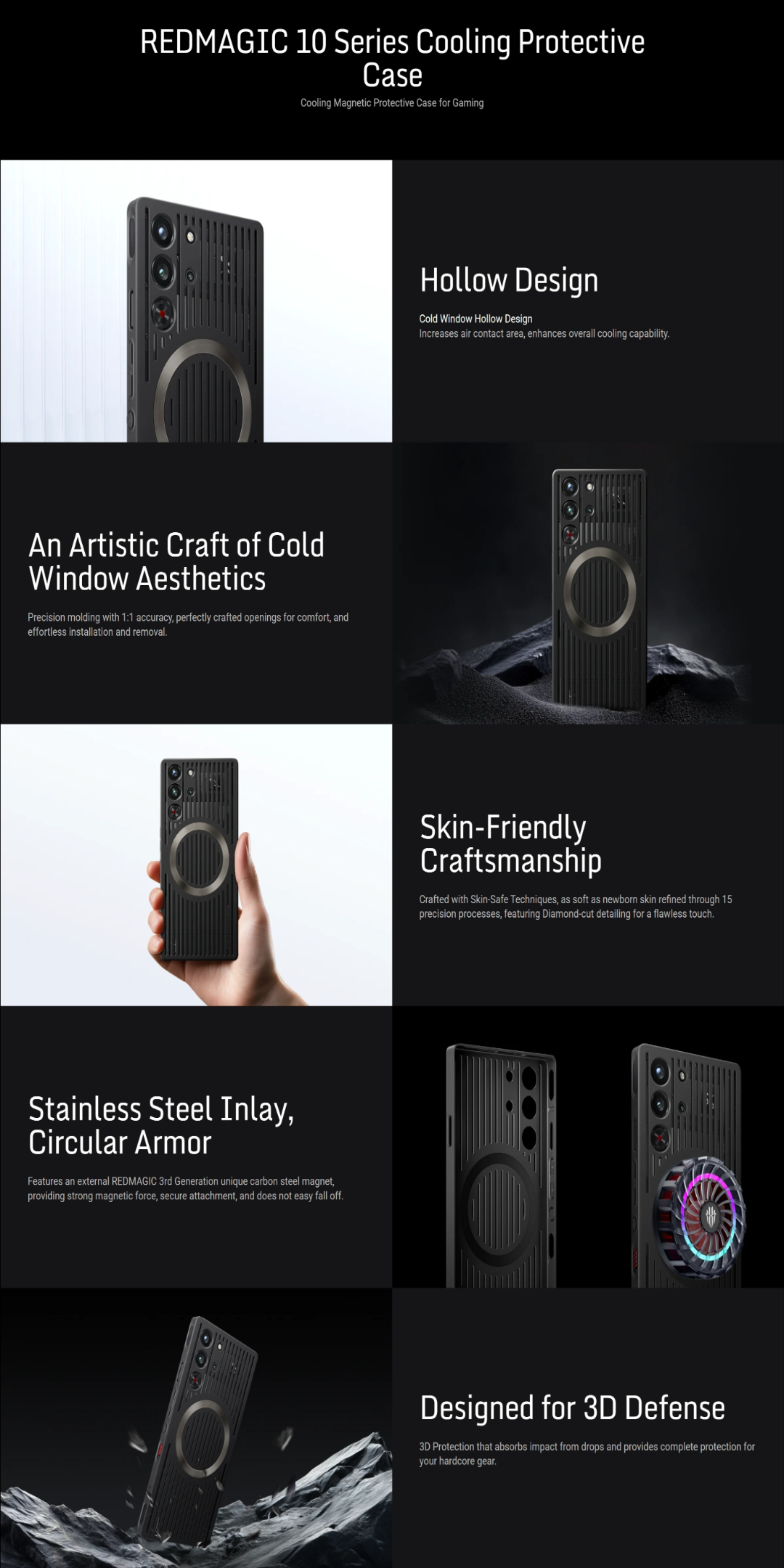 for Red Magic 10 Pro / Red Magic 10S Pro - Nubia Red Magic Cooling ...