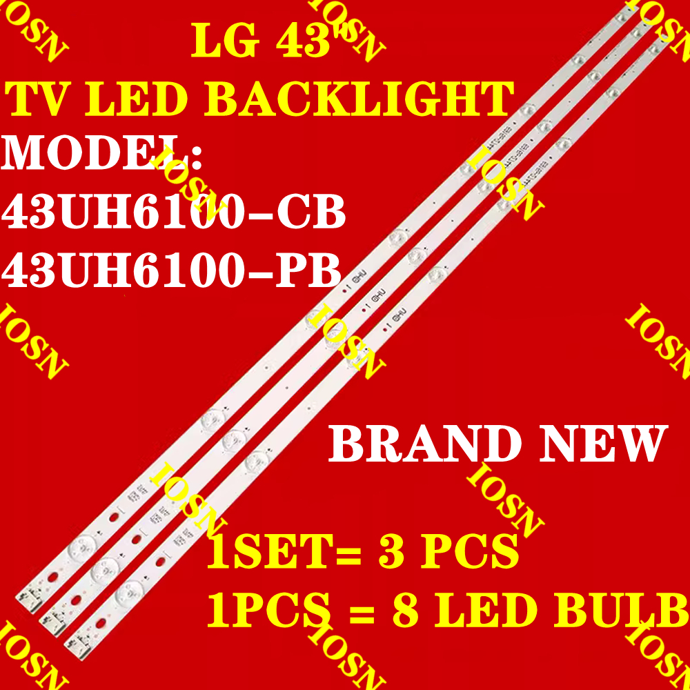 LG 43UH6100-CB light 43" V16.5 ART3 6916-2743A/B FHD 1 LCD TV backlight ...