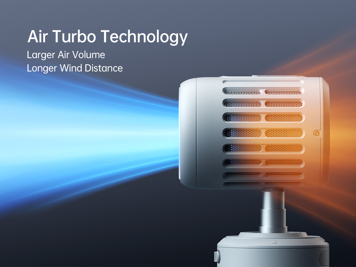 JisuLife Outdoor Fan Ultra1 13500mAh Rechargeable Turbo Jet Fan ...