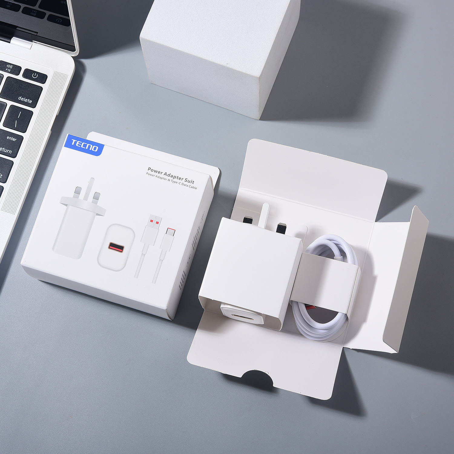 Original TECNO 33W Super Fast Charger Uk Plug Power Adapter USB Type C ...