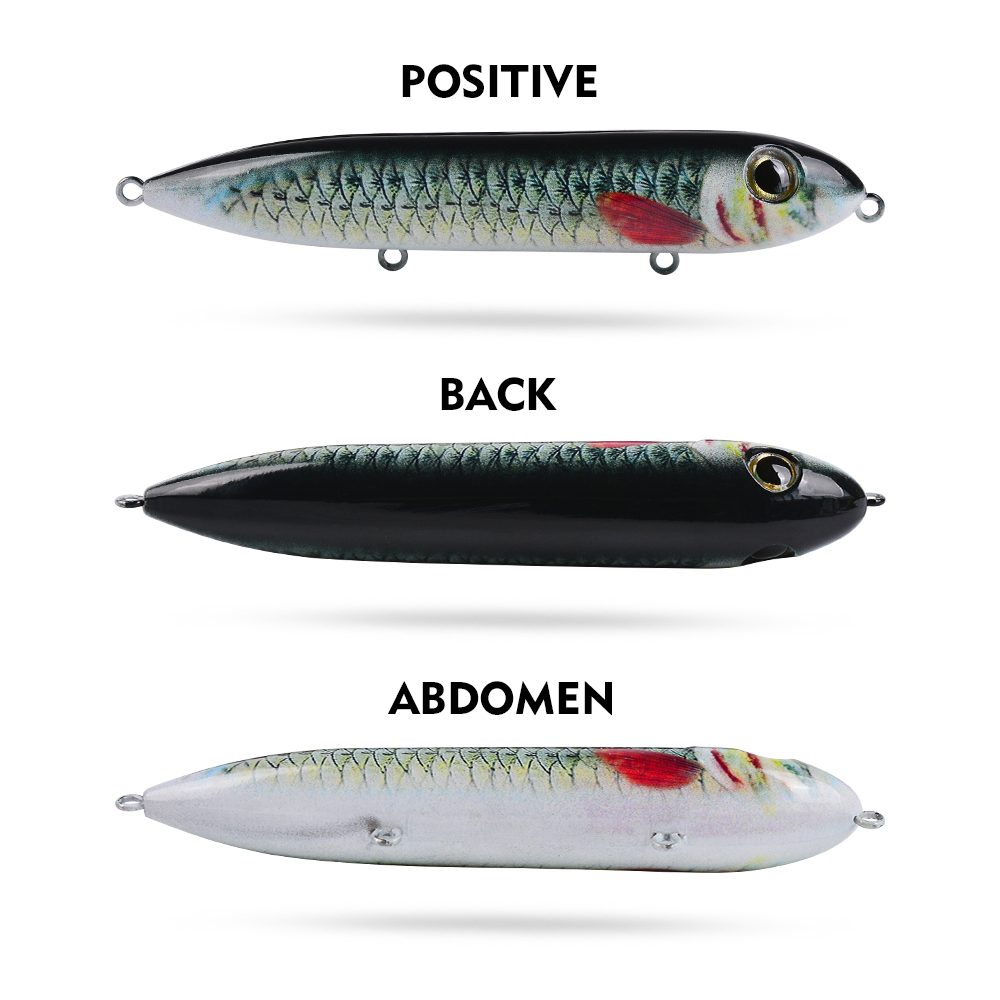 PROBEROS Catfish floats bait , Hard Bait with Treble Hooks, Walk-The ...