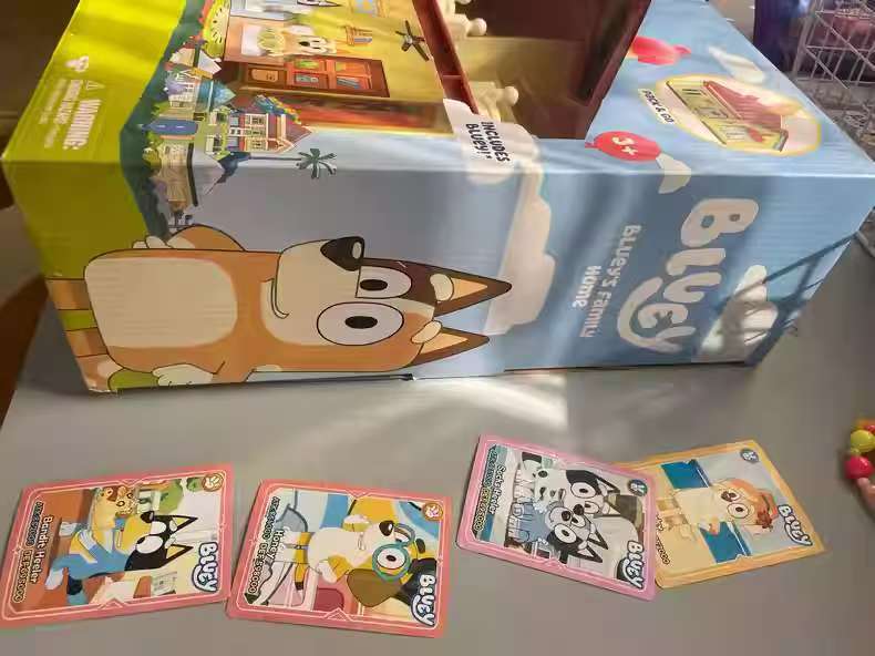 Bluey Heeler Family Home & Outdoor Bbq Set Playset, Includes Bluey ...